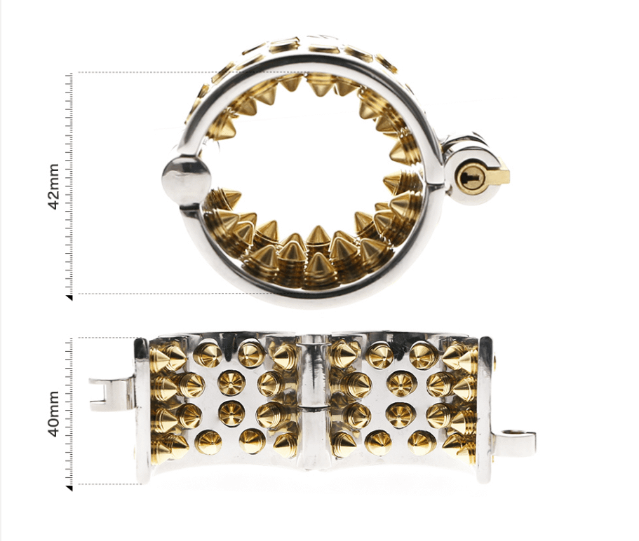 Kalis Teeth CBT Chastity Device - Straponana